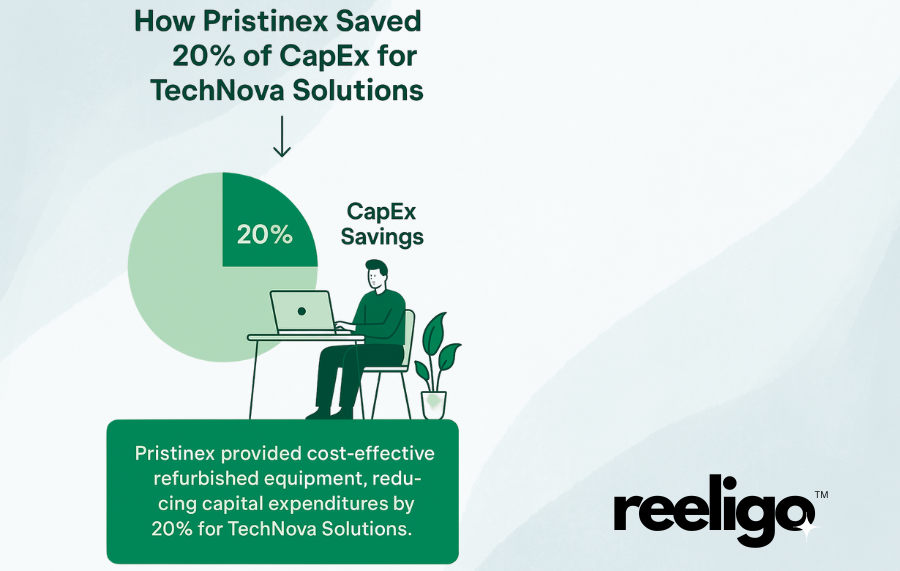 How Pristinex Saved 20% of CAPEX for TechNova Solutions– reeligo™